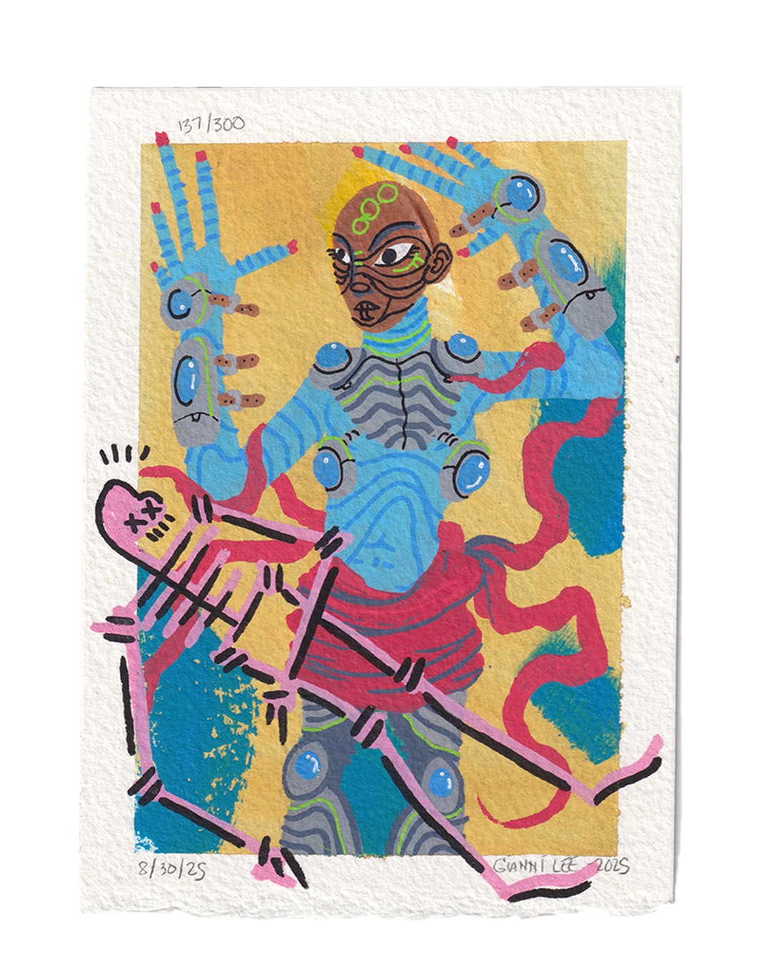 The Seer — Drawing #137 of 300 – Gianni Lee Studio