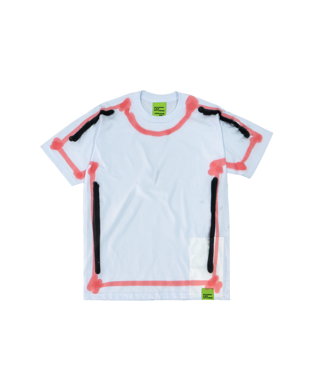 OUTLINED Shirt* - Plaster White – Gianni Lee Studio